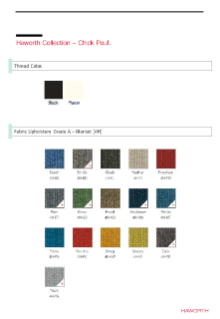 ChickPouf Finishes | 文件详细信息 | Haworth