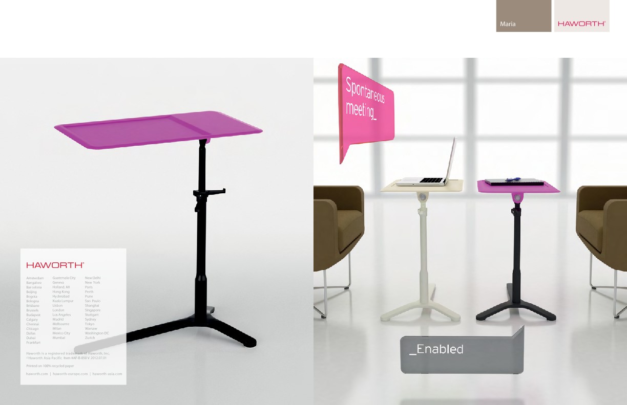 Space Enablers - Maria Brochure | File details | Haworth