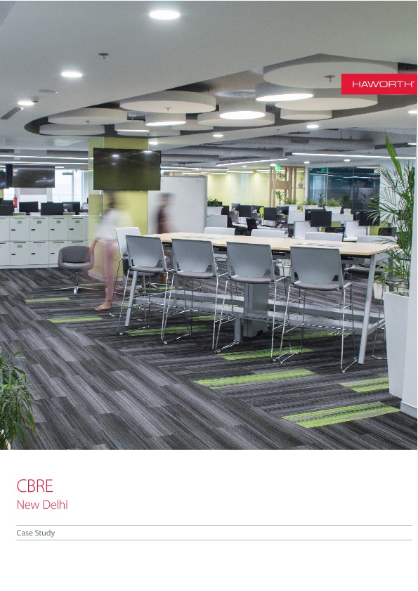 [EN] 案例分析 - CBRE, 印度新德里 | 文件详细信息 | Haworth