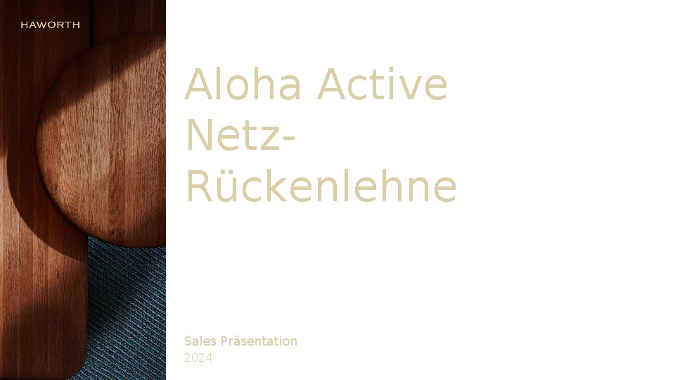 Aloha Active - Präsentation | Datei-Details | Haworth