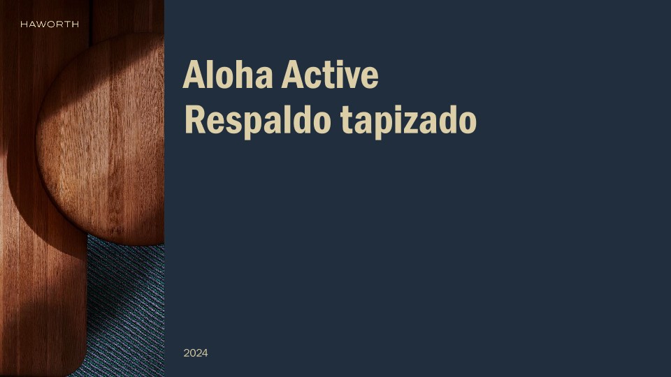 Aloha Active Respaldo tapizado presentación | Detalles del archivo ...