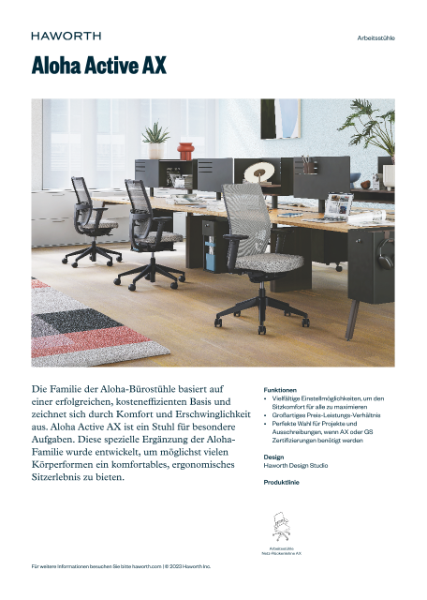 Détails du fichier | Haworth Europe