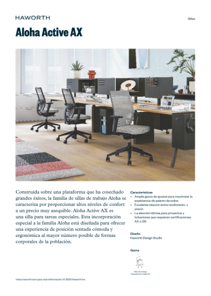 Detalles del archivo | Haworth Europa