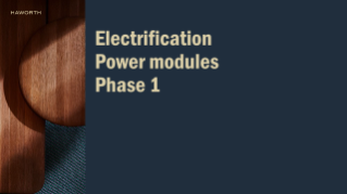 Power modules - presentation | File details | Haworth