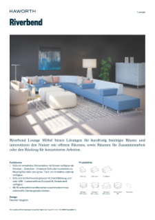 [DE] Riverbend product sheet | Détails du fichier | Haworth