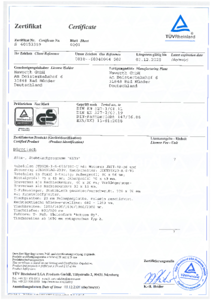 File details | Haworth Europe