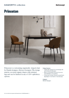 Princeton product sheet | File details | Haworth