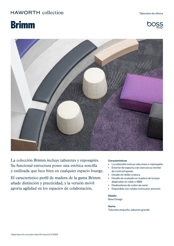 [ES] Catálogo - Brimm | Detalles del archivo | Haworth