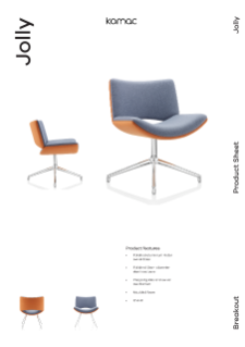 Jolly Product Sheet | 文件详细信息 | Haworth