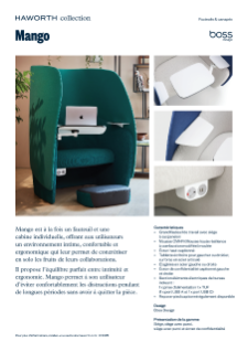 [FR] Mango Product Sheet | File details | Haworth