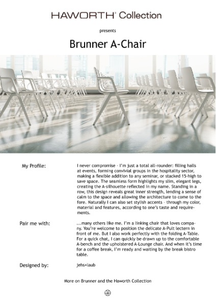 A-Chair - teaser eblast (en anglais) | Détails du fichier | Haworth