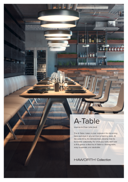 Catálogo A-Table | Detalles del archivo | Haworth