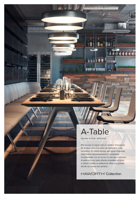 [FR] A-Table product sheet | File details | Haworth