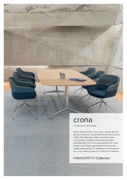 crona product sheet | File details | Haworth