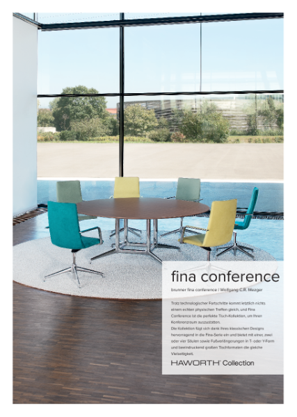 fina conference Produktdatenblatt | Datei-Details | Haworth