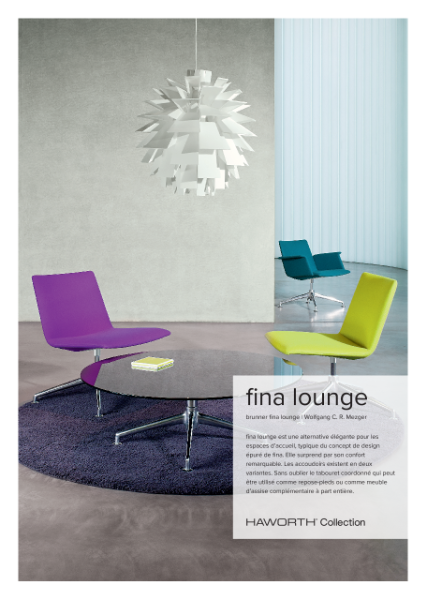 [FR] fina lounge product sheet | File details | Haworth