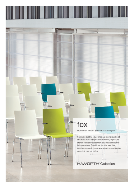 [FR] fox product sheet | File details | Haworth