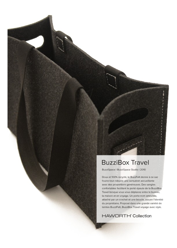 BuzziBox Travel - Fiche produit | Détails du fichier | Haworth