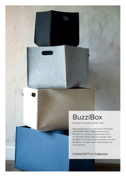 BuzziBox product sheet | 文件详细信息 | Haworth