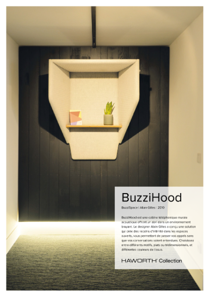 [FR] BuzziHood product sheet | File details | Haworth