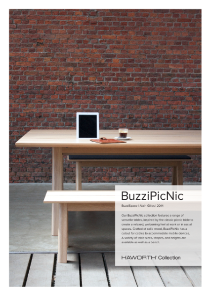 BuzziPicNic product sheet | File details | Haworth