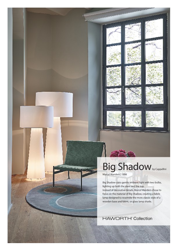 Big Shadow product sheet | Détails du fichier | Haworth