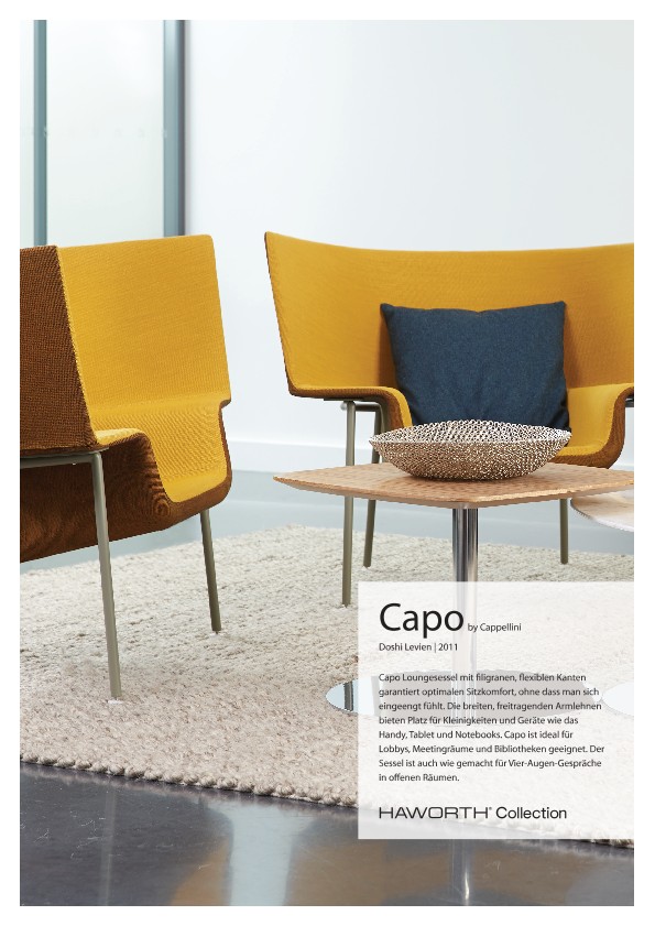 Capo Produktdatenblatt | Datei-Details | Haworth