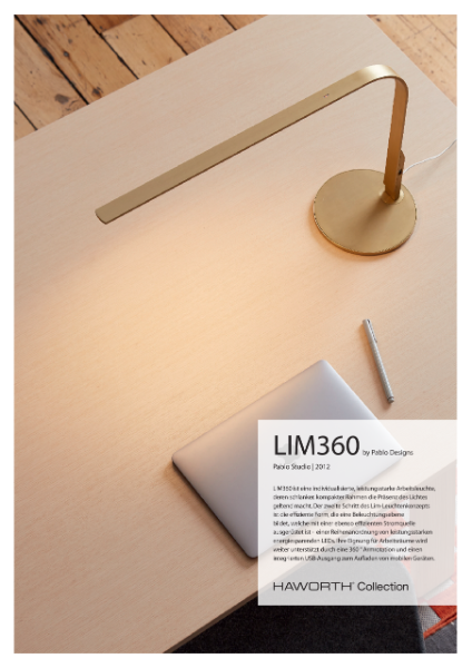 LIM360 Produktdatenblatt | Datei-Details | Haworth