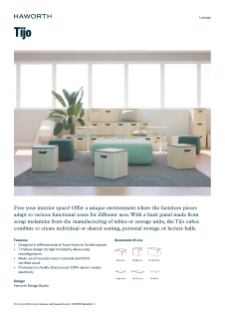 [EN] Tijo - Fiche produit | Détails du fichier | Haworth