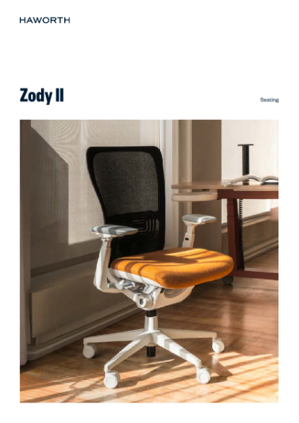 Zody II Product Sheet | File details | Haworth
