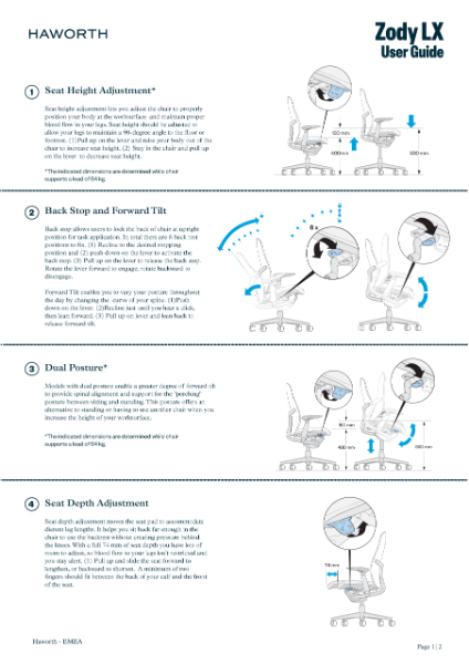 Zody LX User Guide | File details | Haworth