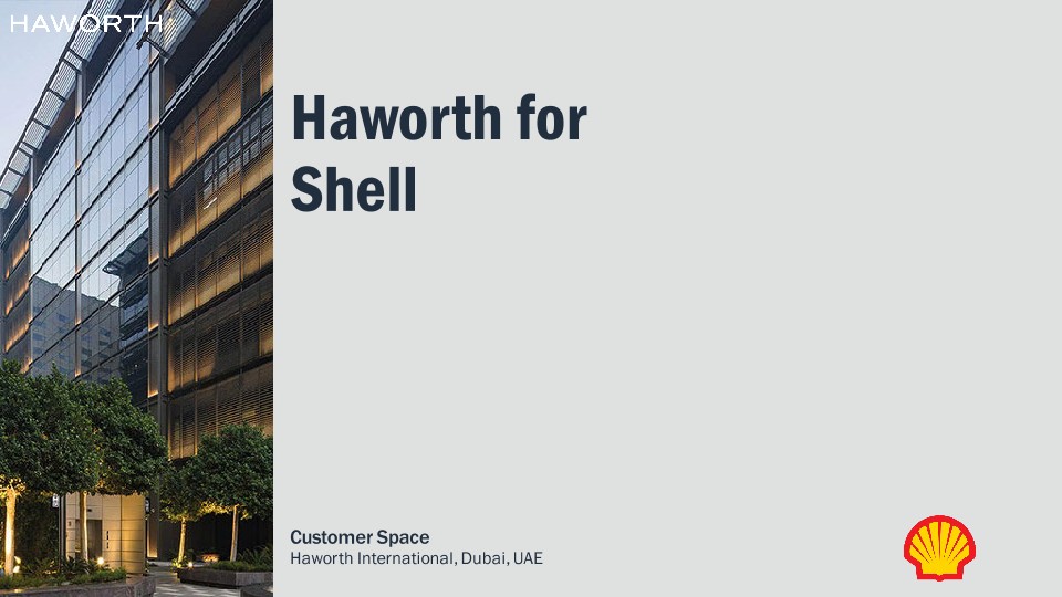Shell, インターナショナル UAE ドバイ[EN] | ファイルの詳細 | Haworth