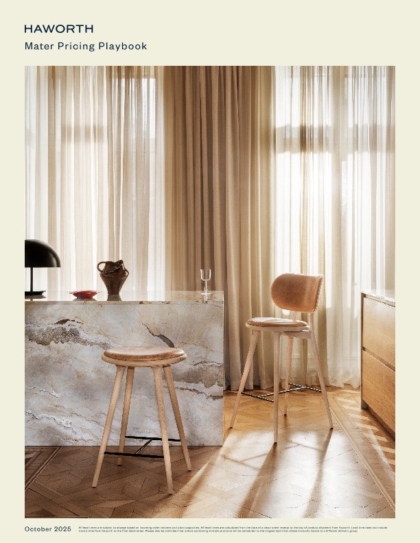 Mater Pricing Playbook External | Details Page | Haworth