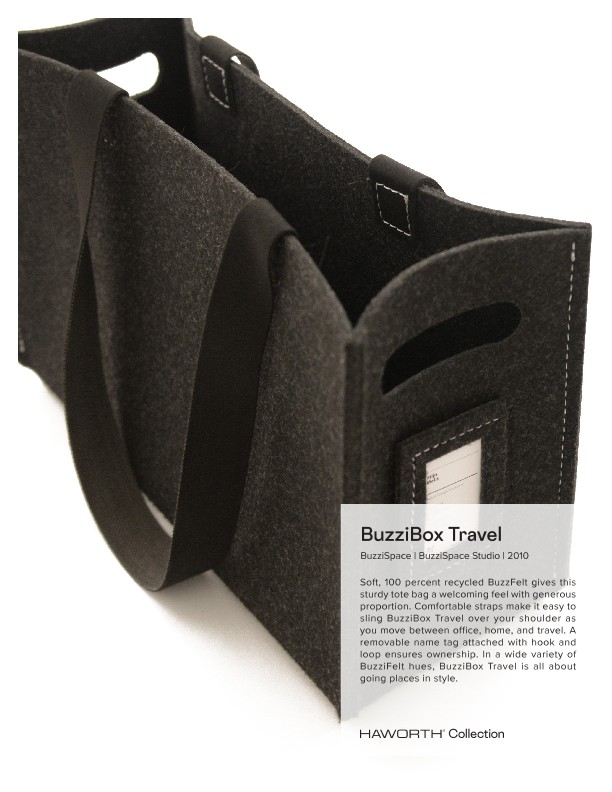 BuzziBox Travel Product Sheet | Details Page | Haworth