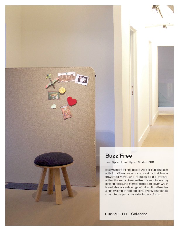 BuzziFree Product Sheet | Detalles del archivo | Haworth