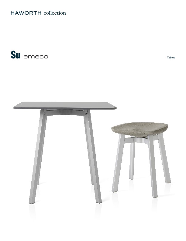 Su Table Product Sheet | Details Page | Haworth