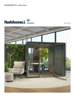 HushAccess.L Product Sheet | Details Page | Haworth