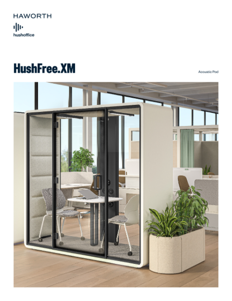 HushFree.XM Product Sheet | Details Page | Haworth