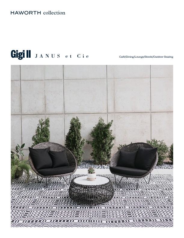 Gigi II Product Sheet | Details Page | Haworth