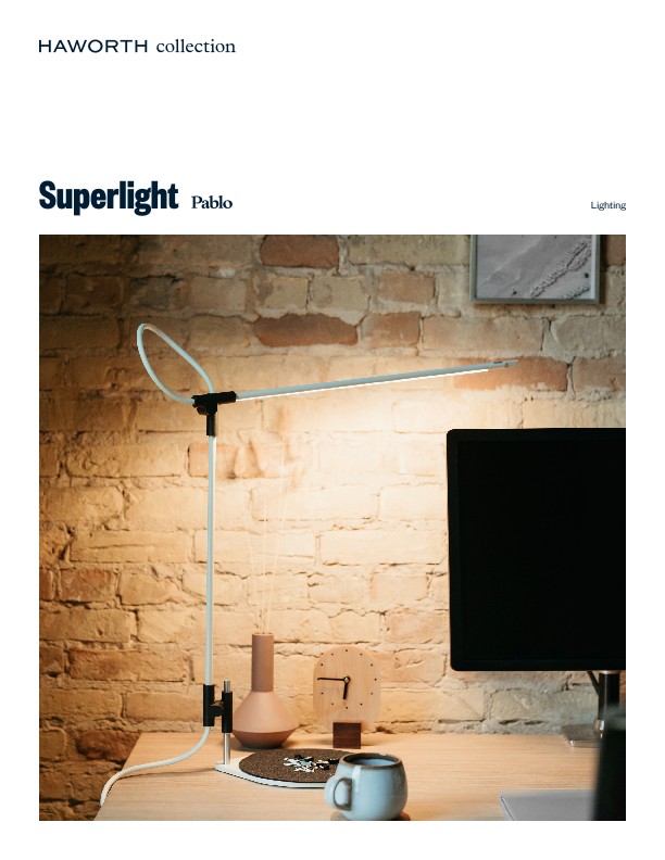 Superlight Product Sheet | Details Page | Haworth