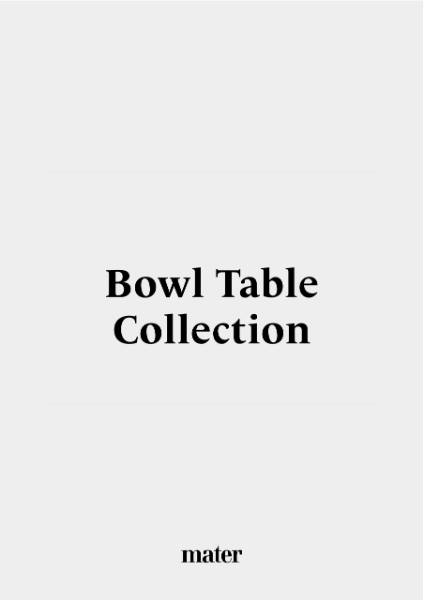 Mater Bowl Table Collection Product Sheet | Details Page | Haworth