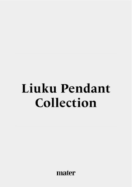 Mater Liuku Pendant Collection Product Sheet | Details Page | Haworth