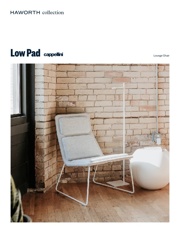 Low Pad Product Sheet | Details Page | Haworth