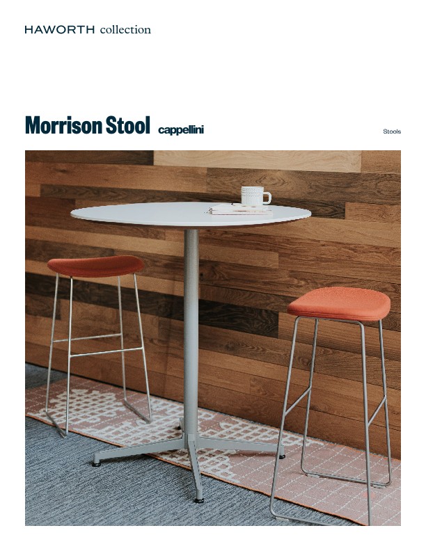 Morrison Stool Product Sheet | File details | Haworth