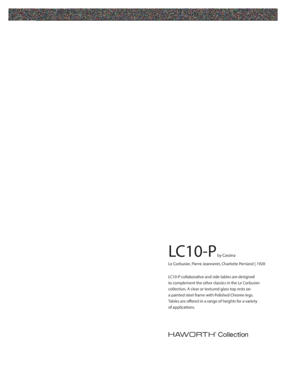 LC10-P Product Sheet | Details Page | Haworth