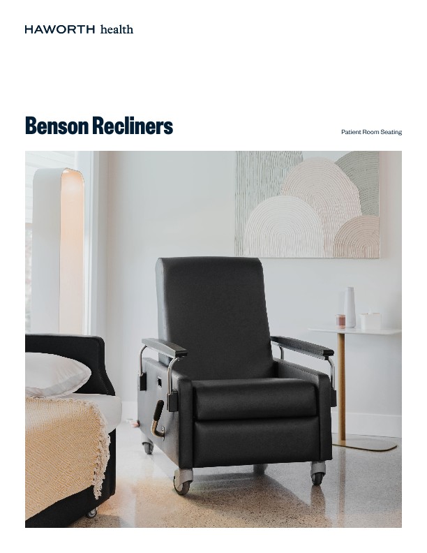 Benson Patient Recliners | Details Page | Haworth