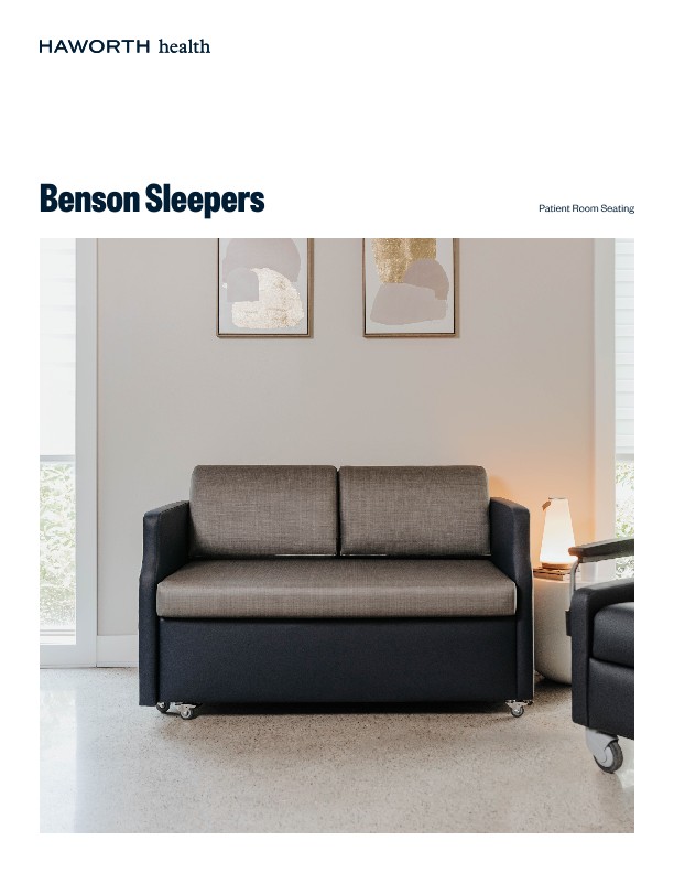 Benson Patient Sleepers | Details Page | Haworth