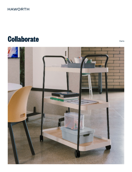 Collaborate Carts Product Sheet | Details Page | Haworth