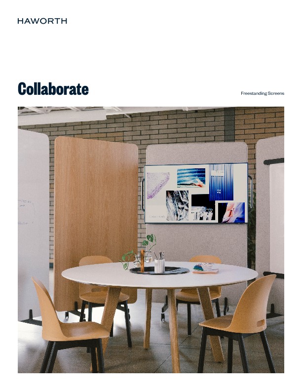 Collaborate Freestanding Screens Product Sheet | Details Page | Haworth
