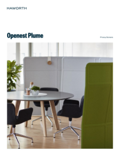 Openest Plume Product Sheet | Details Page | Haworth
